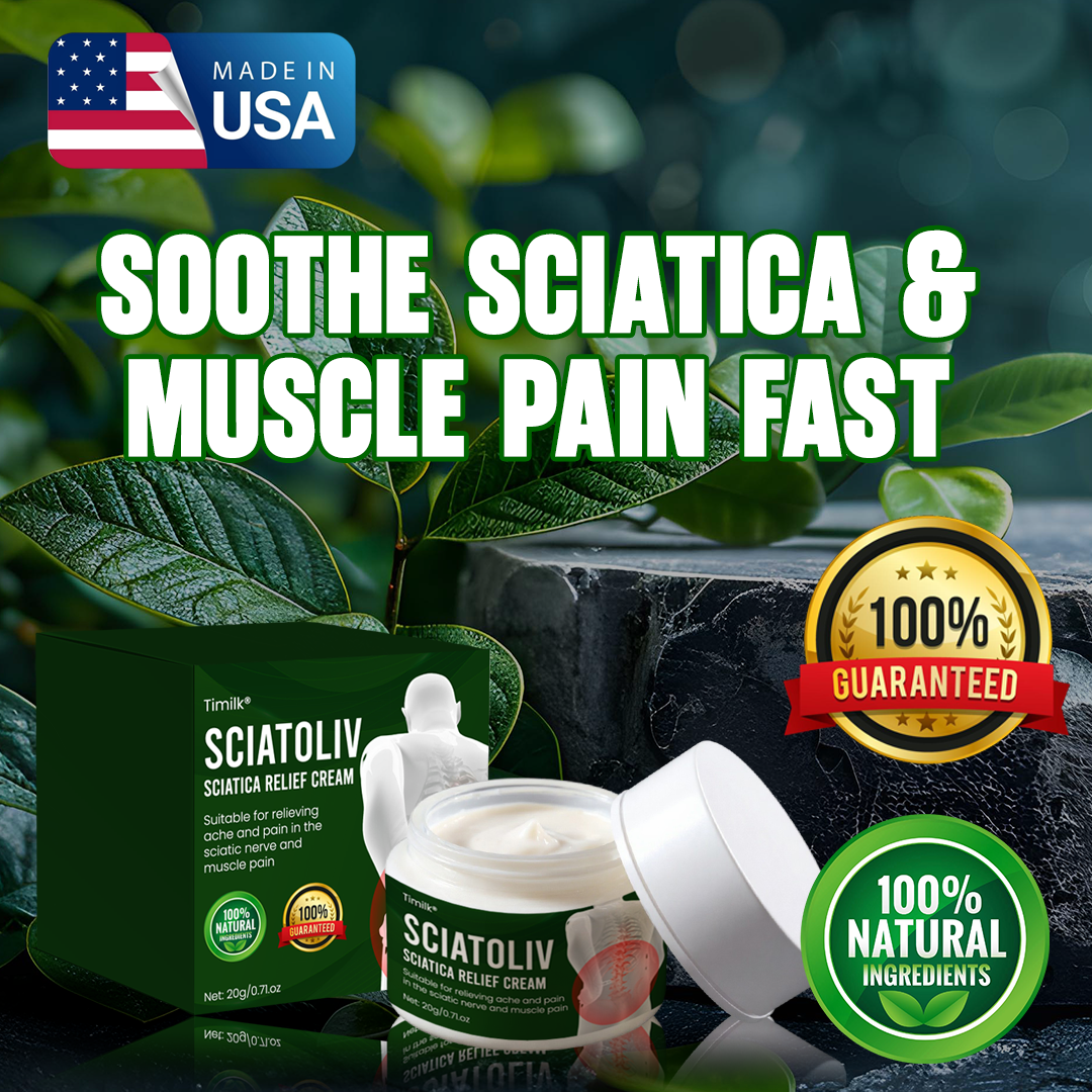 Timilk® Sciatoliv Sciatica Relief Cream – Skinhara